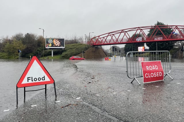 12 Pictures As Amber Weather Warning Extended As Flooding Causes Chaos